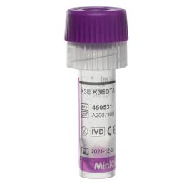 MiniCollect® K3 EDTA -putki 1ml kauhalla 50kpl | Pamark