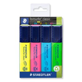 STAEDTLER® korostuskynä viisto kärki 1-5mm 4 väriä | Pamark